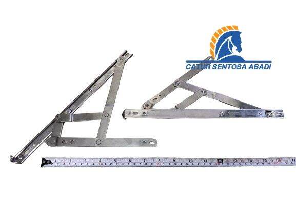 Engsel Jendela Casement 430 S/S 12" Inch Friction Stay Stainless Steel ...
