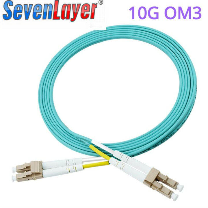 Patch Cord LC-LC UPC Polish Multimode Duplex 2.0mm 10G OM3 50/125um Fiber Optic Cable | Lazada PH