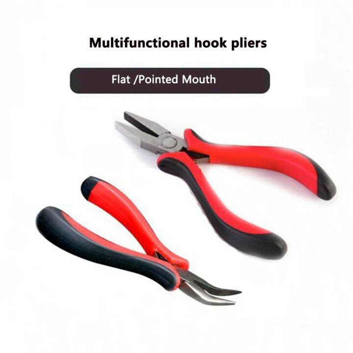 FGSDF คีมตัดสแตนเลสกู้คืนอุปกรณ์ตกปลาคีมจับปลาปากเรียบคีมปากตะขอ ...