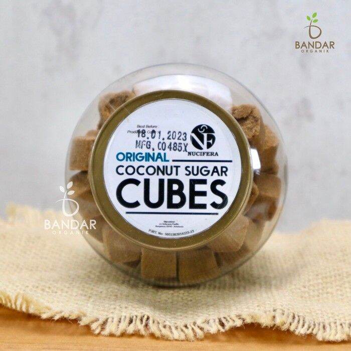 Nucifera - Coconut Sugar Cube 250gr / Gula Kelapa Kubus Low GI | Lazada ...