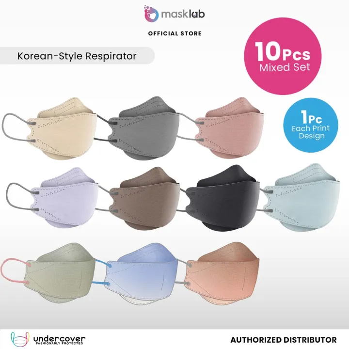 MASKLAB - Undercover Mask PH - Adult KF Mixed Set 6 (10 pcs) | Lazada PH