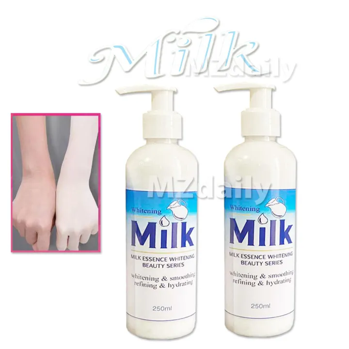 (Set of 2) Milk Essence Whitening Body Lotion 250ml | Lazada PH
