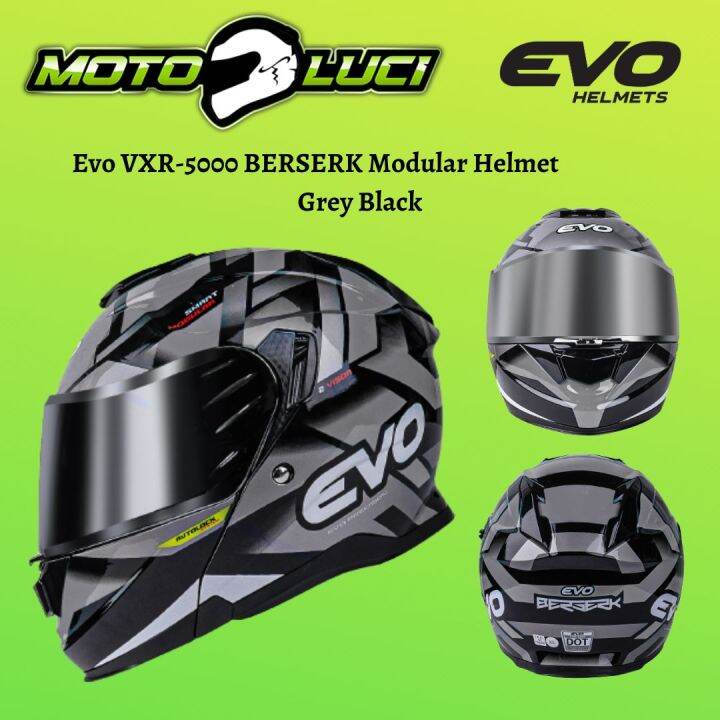 EVO VXR-5000 BERSERK MODULAR HELMET | Lazada PH