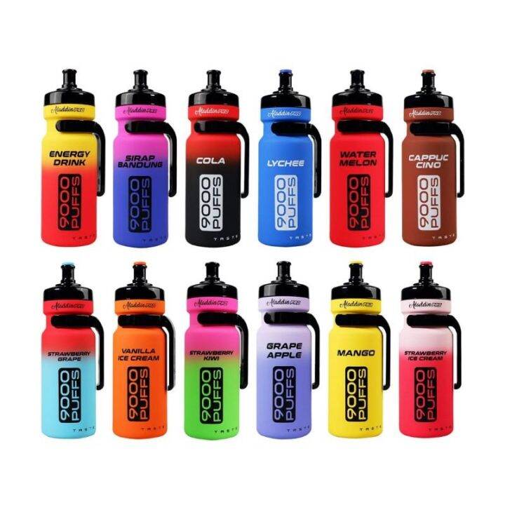 Aladdin Pro Enjoy 9000 Puffs - Disposable Pod - Rechargeable - Legit ...