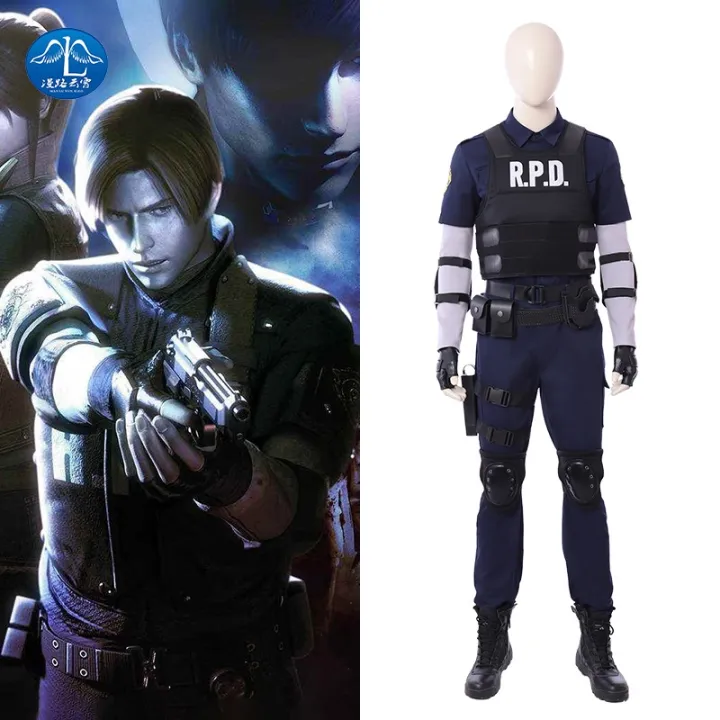 Diffuse road roller resident evil 2 Leon COS uniform reset edition game ...
