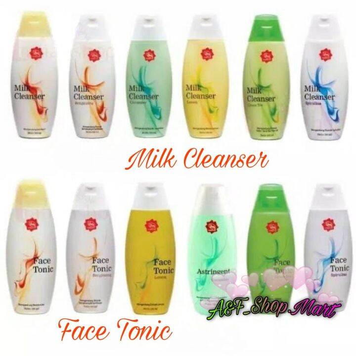 VIVA MILK CLEASER - VIVA FACE TONIC - VIVA ASTRINGENT [ORIGINAL] LEMON ...