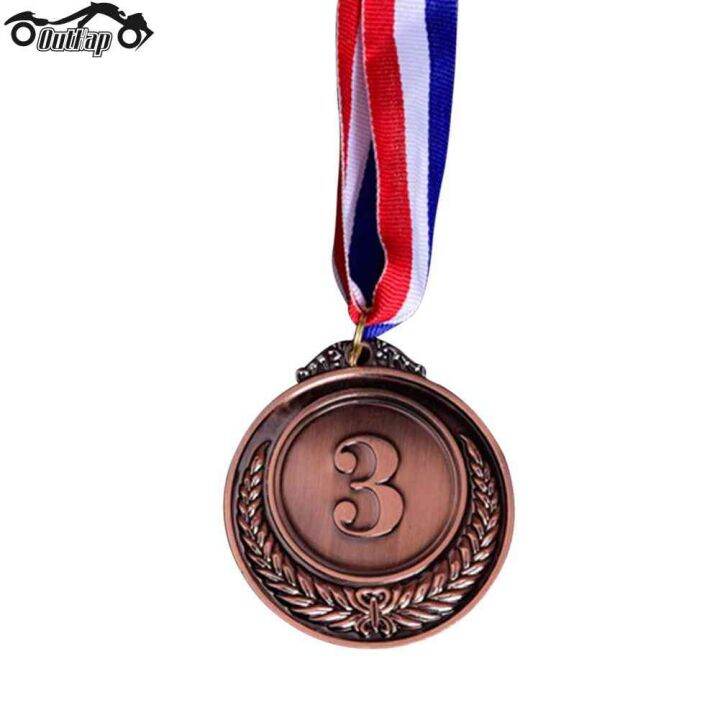 Reward Encourage Badge Gold Silver Bronze Winner Reward Medal ...