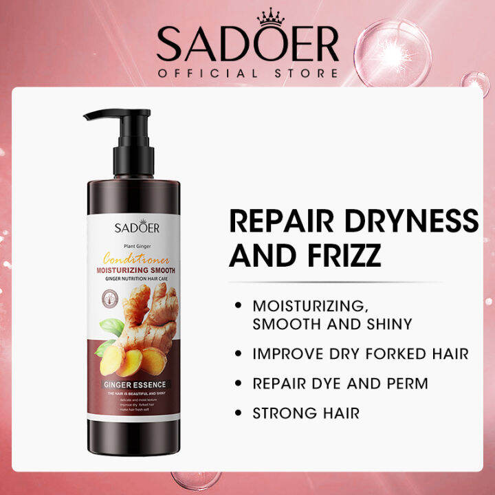 Sadoer Ginger Moisturizing Conditioner Anti Hairfall Hair Treatment