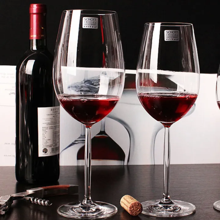 Schott imported red wine glasses, goblets, crystal glasses, Divan ...
