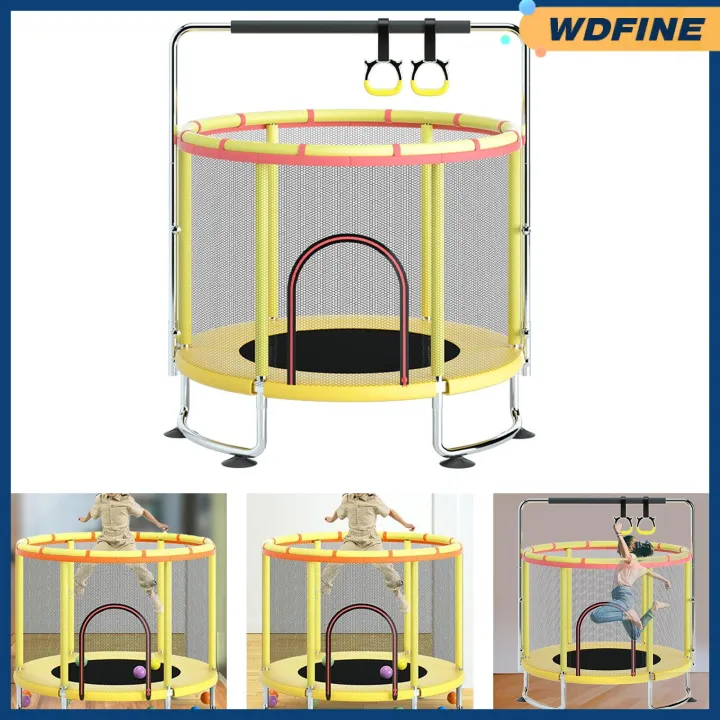 WDFINE Trampoline Safety Net Play Exercise for Kids Boy Girl Toddlers ...