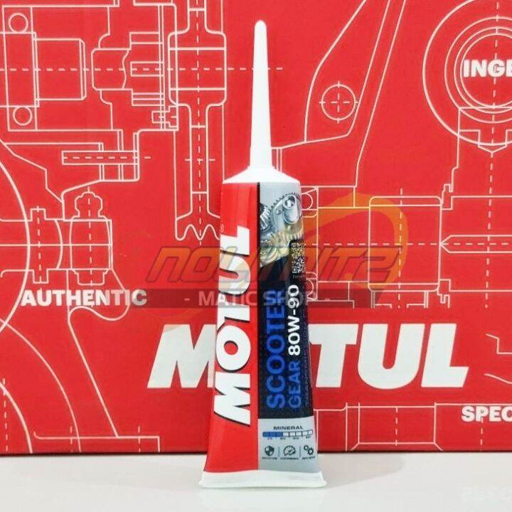 Oli Gardan Motul Scooter Gear 80W-90 120ML Matic Universal | Lazada ...