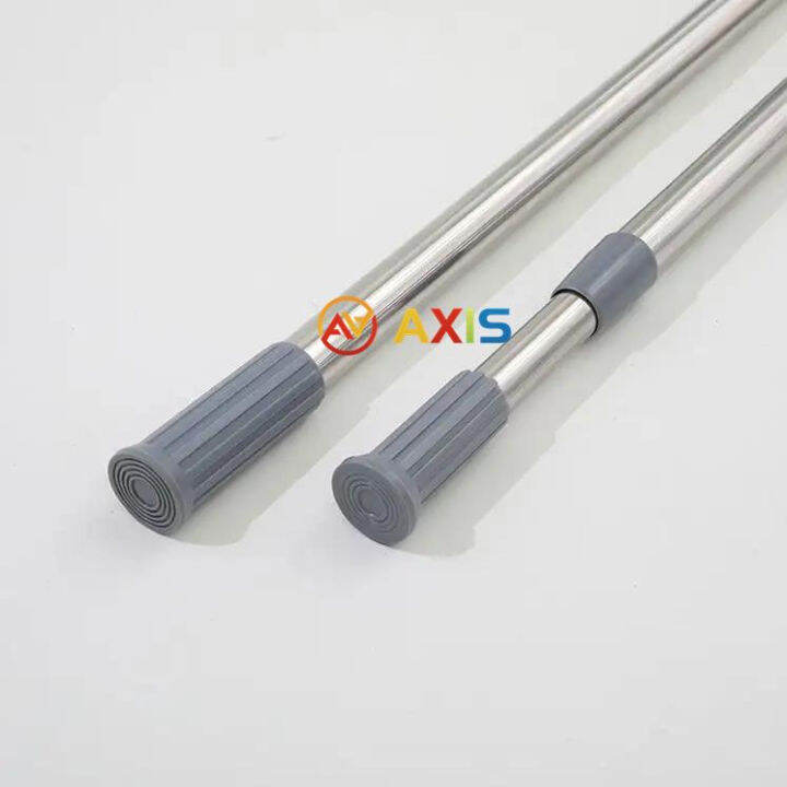 70-120cm Adjustable Curtain Rod Without Drilling Metal Spring Loaded ...