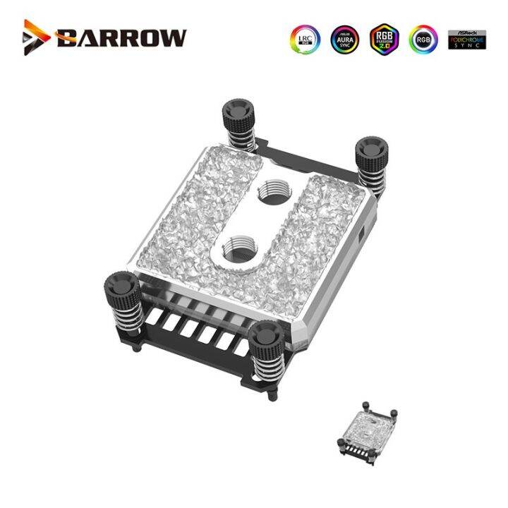 Barrow CPU Water Block For Ryzen AMD AM4/AM3+/AM3/FM2 Platform 5V 3PIN Light Header,AM4 ...