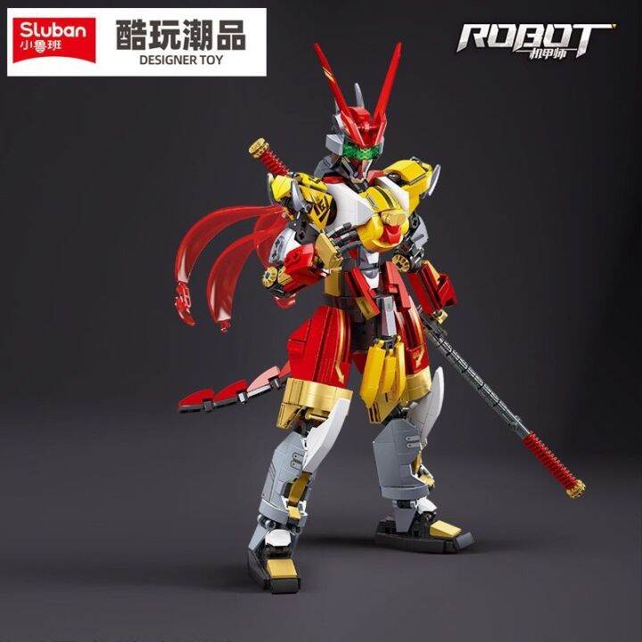 SLUBAN WUKONG ROBOT CYBER BUILDING BLOCKS (M38-B1180) | Lazada