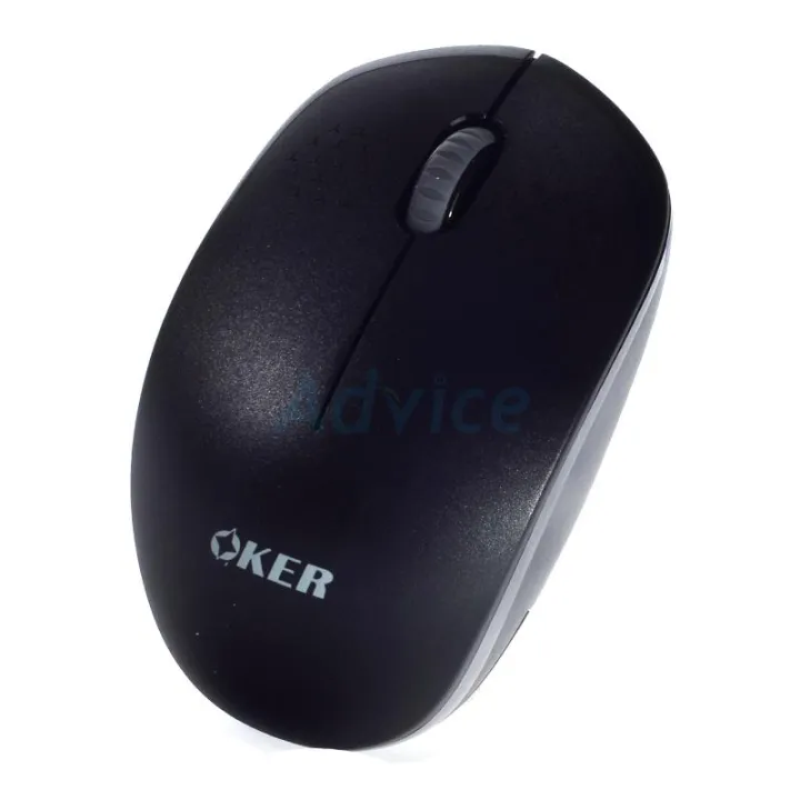OKER เมาส์ Wireless Optical Mouse (V16) Black | Lazada.co.th