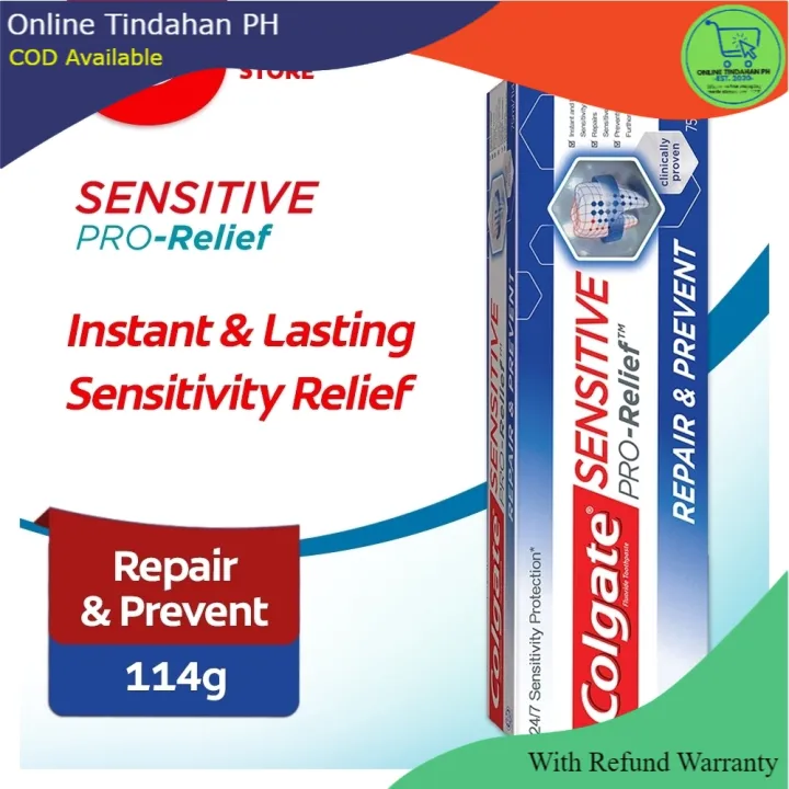 Colgate Sensitive Pro-Relief Repair & Prevent Toothpaste for ...