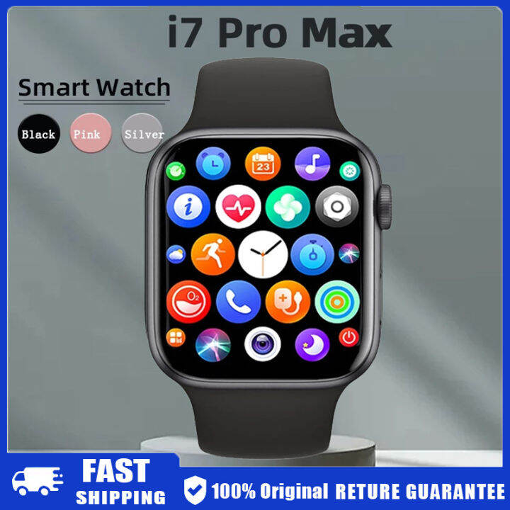 【Ready Stock】Original SmartWatch I7 Pro Max Series 7 Phone Call Custom ...
