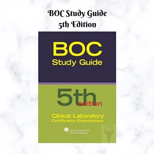 BOC Study Guide 5th edition | Lazada PH