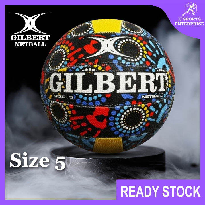 Gilbert Supporter Netball Size 5 Gilbert Indigenous Netball Ball Bola ...