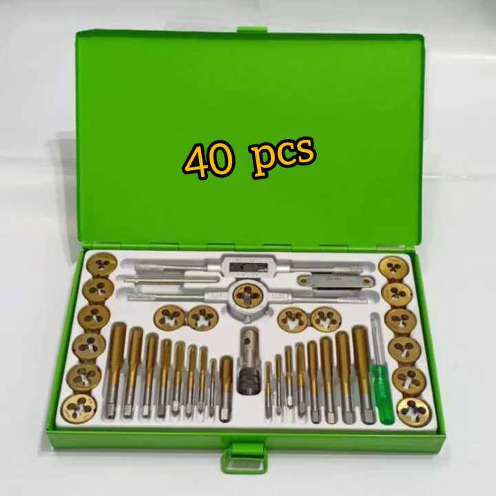 Tekiro Tap And Dies Set 40 Pcs Hand Tap Die 40Pcs Alat Senai dan Ulir ...