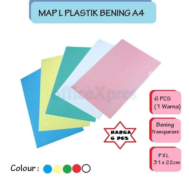 Map L A4 / Map Bening / Clear Sleeves H-313 / Clear Holder / Map ...