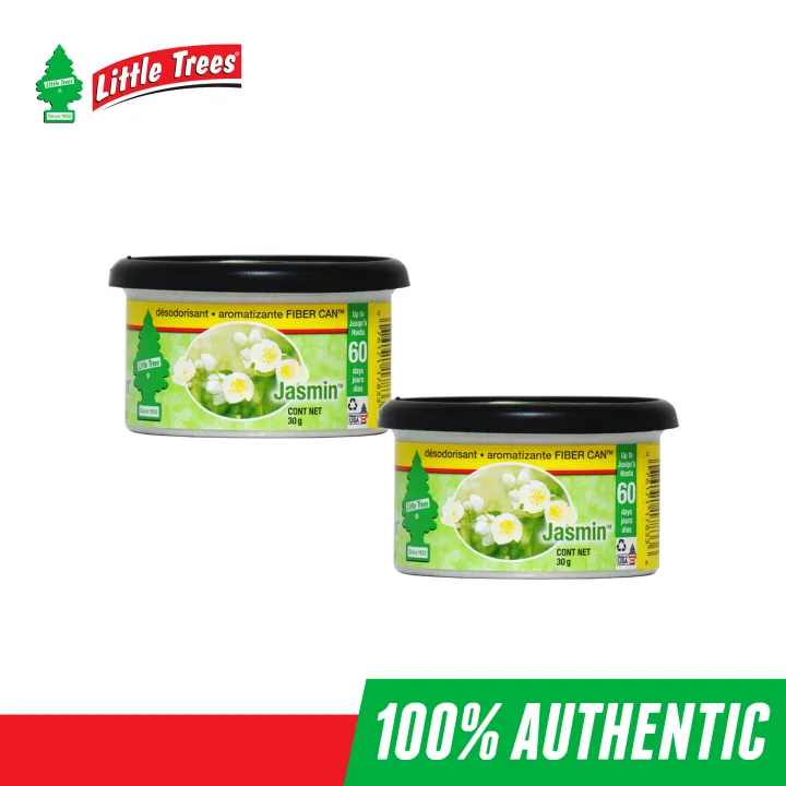 Little Trees Fiber Can Air Freshener Jasmin Scent PN#UFC-17833-24 Pack ...