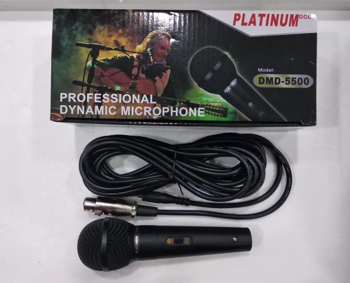PLATINUM Professional Dynamic Microphone DMD-5500 | Lazada PH