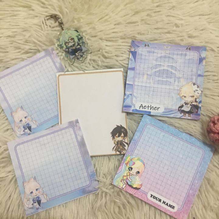 Genshin Impact MemoPad/Notepad | Lazada PH
