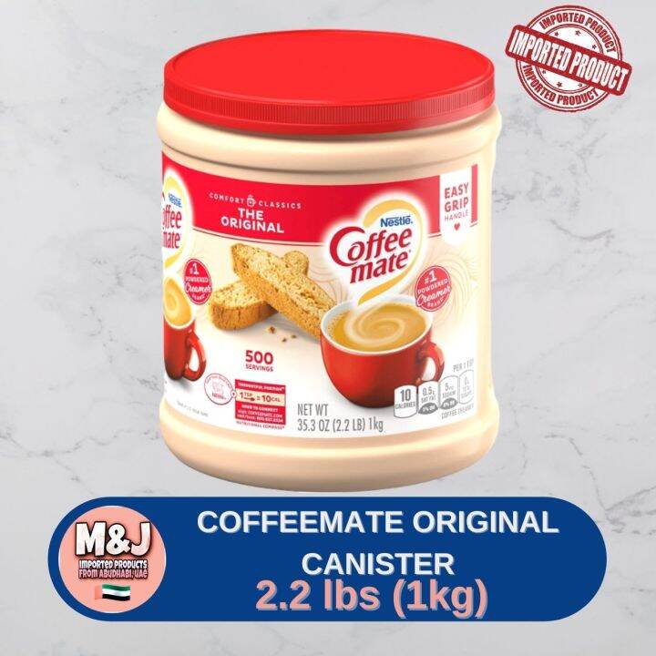 NESTLE, Coffeemate Original Canister, 2.2 lbs (1kg) container, imported ...