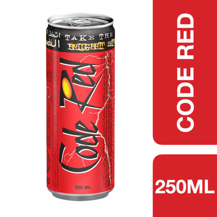 Code Red Energy Drink 250ml ++ โค้ดเรด เครื่องดื่มชูกำลัง 250 มล. ...