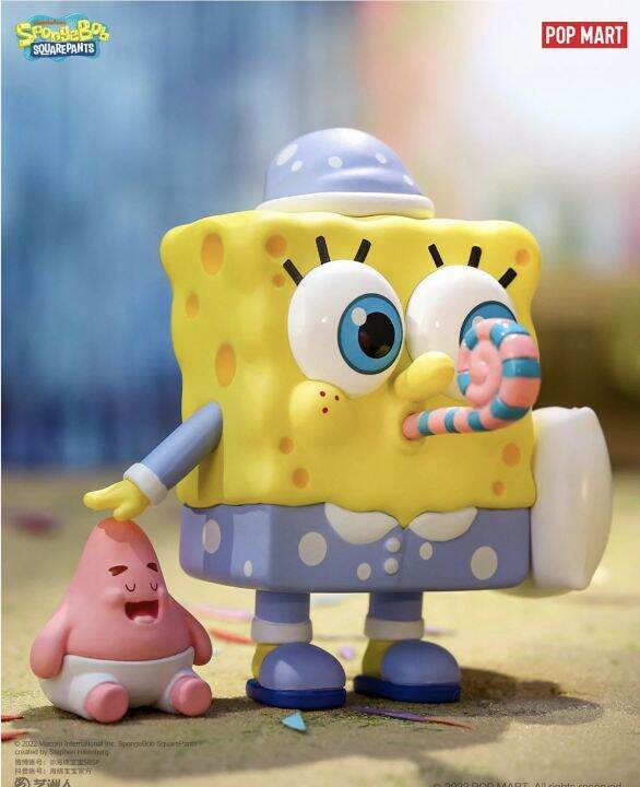 ️[Ready to ship : พร้อมส่ง] ️🌟 POP MART : SpongeBob Pajamas Party ...