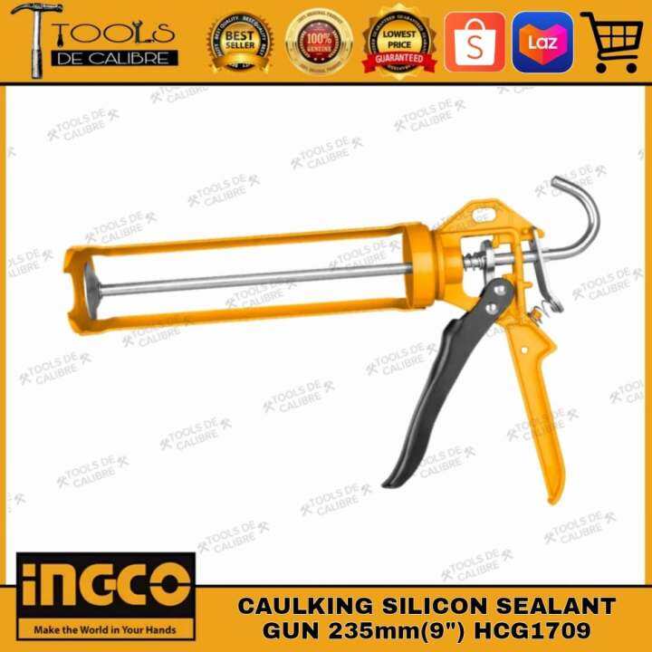 INGCO Caulking Silicon Sealant Gun 235mm(9") HCG1709 | Lazada PH