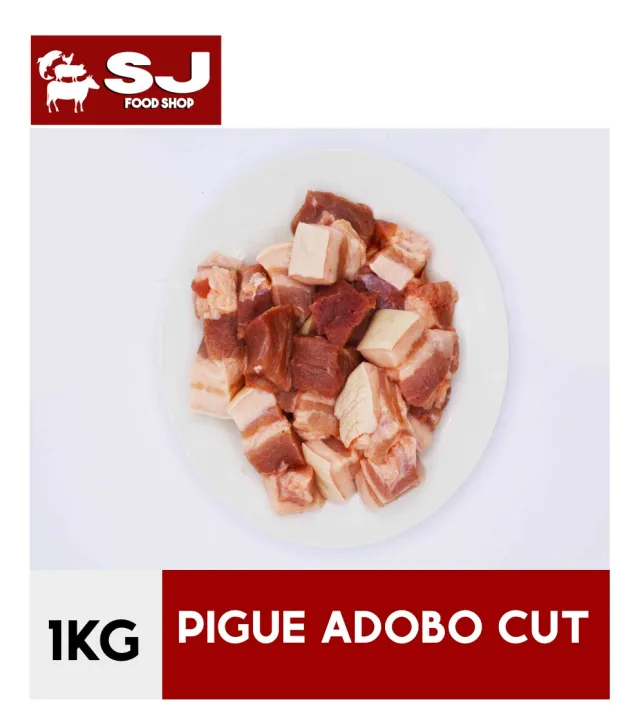 Pork Pigue Adobo Cut 1KG | Lazada PH
