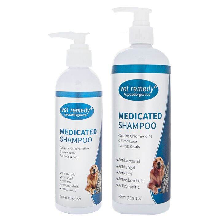 Delivery fast Vet Remedy Medicated Shampoo for Dogs and Cats (prevents ...