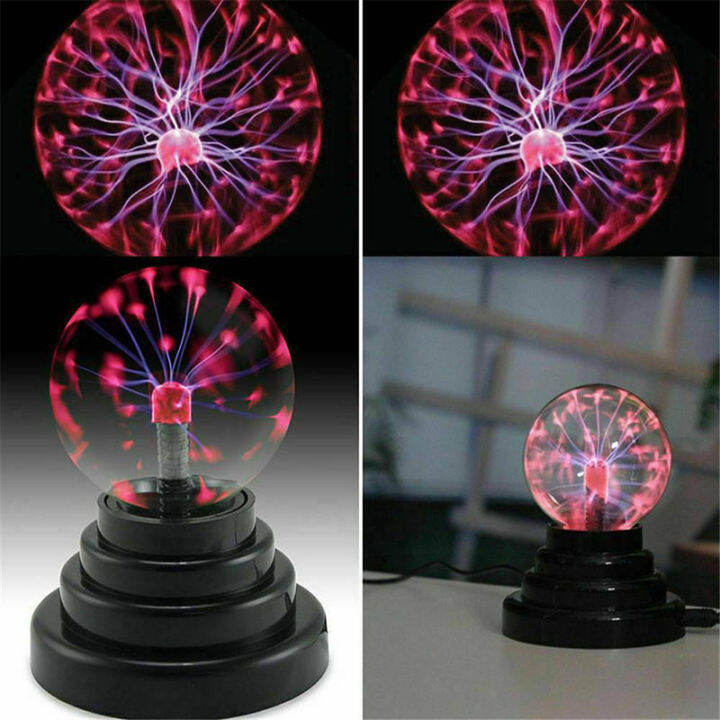 Electronics Smceyl JTC Glass Magic Plasma Ball Light Large Table Lights ...