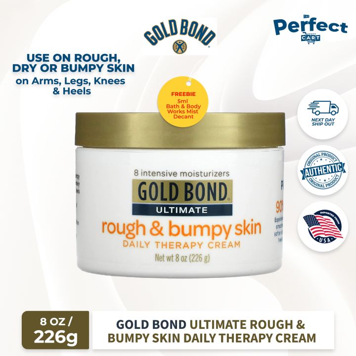 Gold Bond Rough & Bumpy Skin Daily Therapy Cream 8.0 oz | Lazada PH