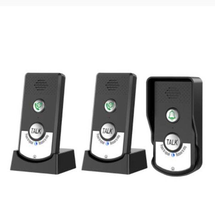 2.4G Wireless Long Distance Door Phone Intercom Doorbell Two Way Audio ...