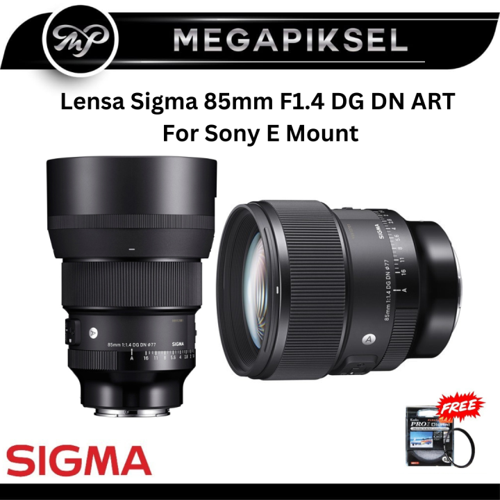 Lensa Sigma 85mm F1.4 DG DN ART For Sony E Mount | Lazada Indonesia