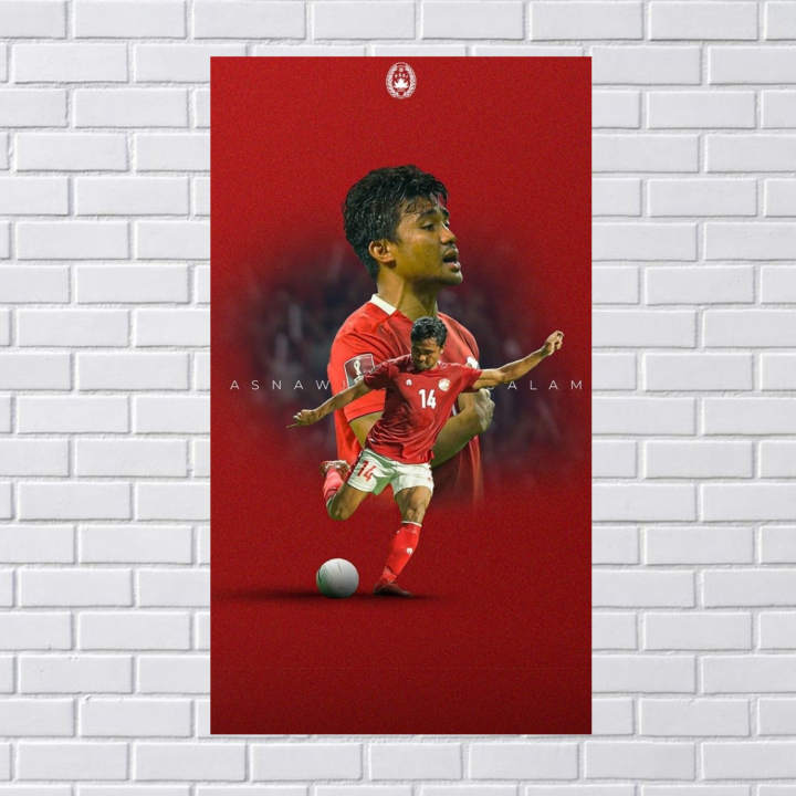 POSTER ASNAWI MANGKUALAM/FOTO ASNAWI MANGKUALAM BAHAR/POSTER PEMAIN ...