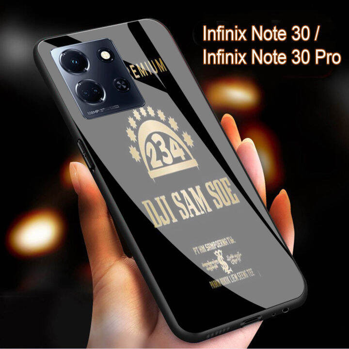 INFINIX NOTE 30 / NOTE 30 PRO - Softcase Glass Kaca - S18 - Casing ...
