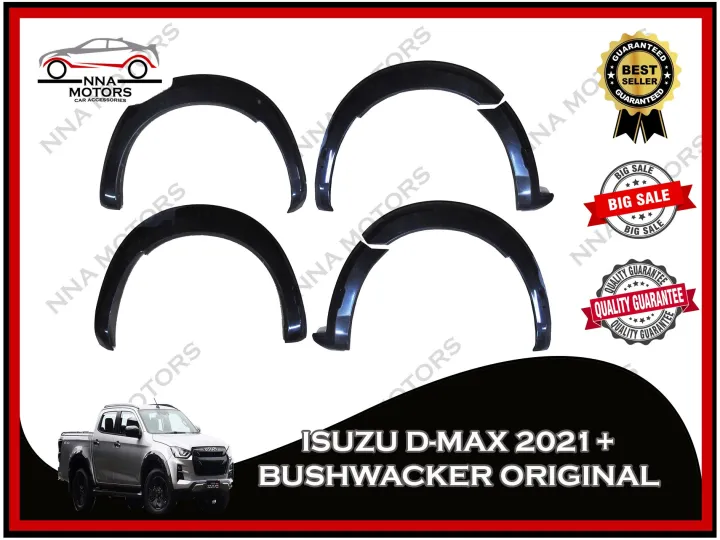 ISUZU D-MAX 2021+ Bushwacker Original Glossy | Lazada PH