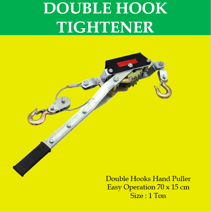 MAGO Double Hooks Hand Puller Double Hook Tightener Easy Operation Hand ...