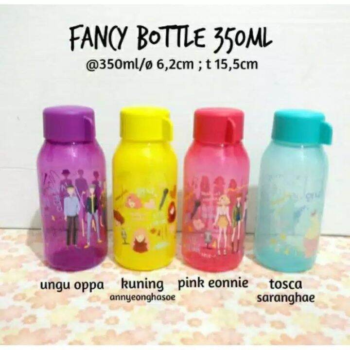 Tupperware Botol Minum Tupperware Fancy Bottle 350 ml (1) | Lazada ...