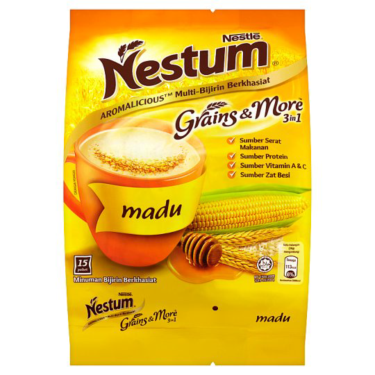NESTUM 3IN1 CEREAL HONEY 15X28G | Lazada