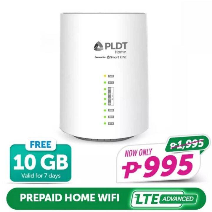 PLDT Smart Bro Home Wifi LTE-A with FREE 10GB | Lazada PH