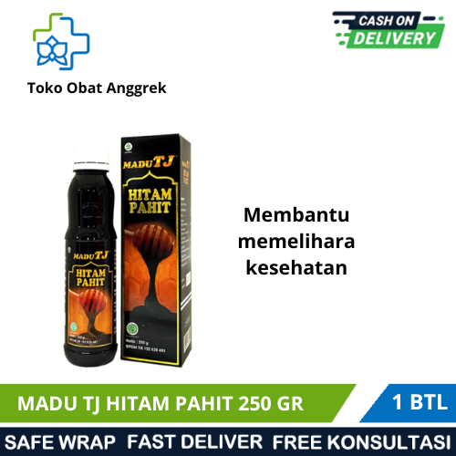 MADU TJ HITAM PAHIT 250 GR / MADU PAHIT UNTUK MEMELIHARA KESEHATAN ...