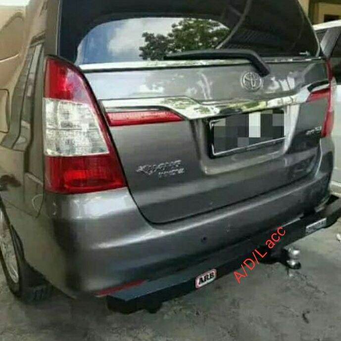 Towing bar arb pengaman besi bumper belakang grand innova inova barong 2012 2013 2014 2015 ...