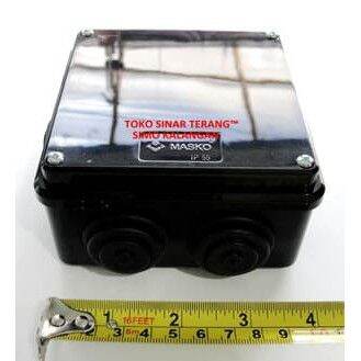 Duradus Pipa Listrik MASKO HITAM 10 x 10 cm I Box Kotak Durados PVC 4 ...