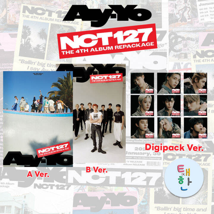 พร้อมส่ง [NCT127] อัลบั้ม 4th Album Repackage 'Ay-Yo' (PHOTOBOOK ver. / DIGIPACK ver.) | Lazada ...