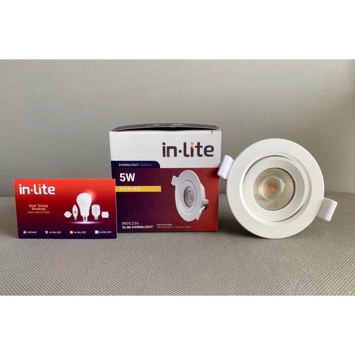 LAMPU LED MINI DOWNLIGHT SPOTLIGHT INLITE 5W 5 WATT - INDC236 | Lazada ...